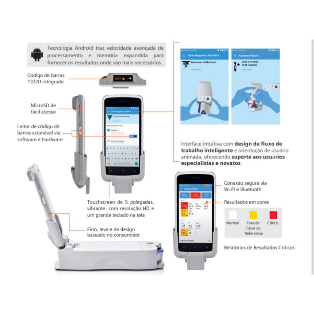 ePOC® NXS Host – Analisador de Hemogasometria - Quallyx Vet